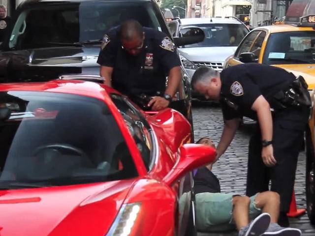 Weekly DFA: Ferrari 458 Spider Driver Runs Over NYPD Cop's Foot