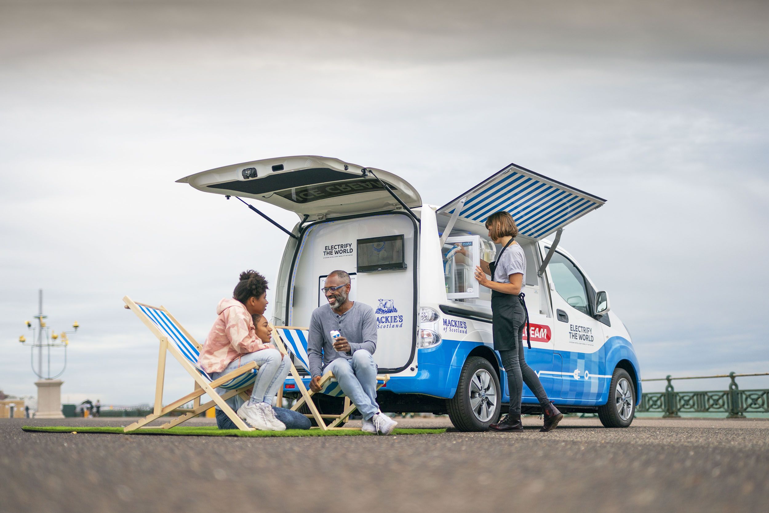 There s Something Very Special About This Nissan Ice Cream Truck