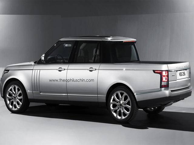 Take Two: Brand-New 2013 Range Rover Rendered into a Pickup