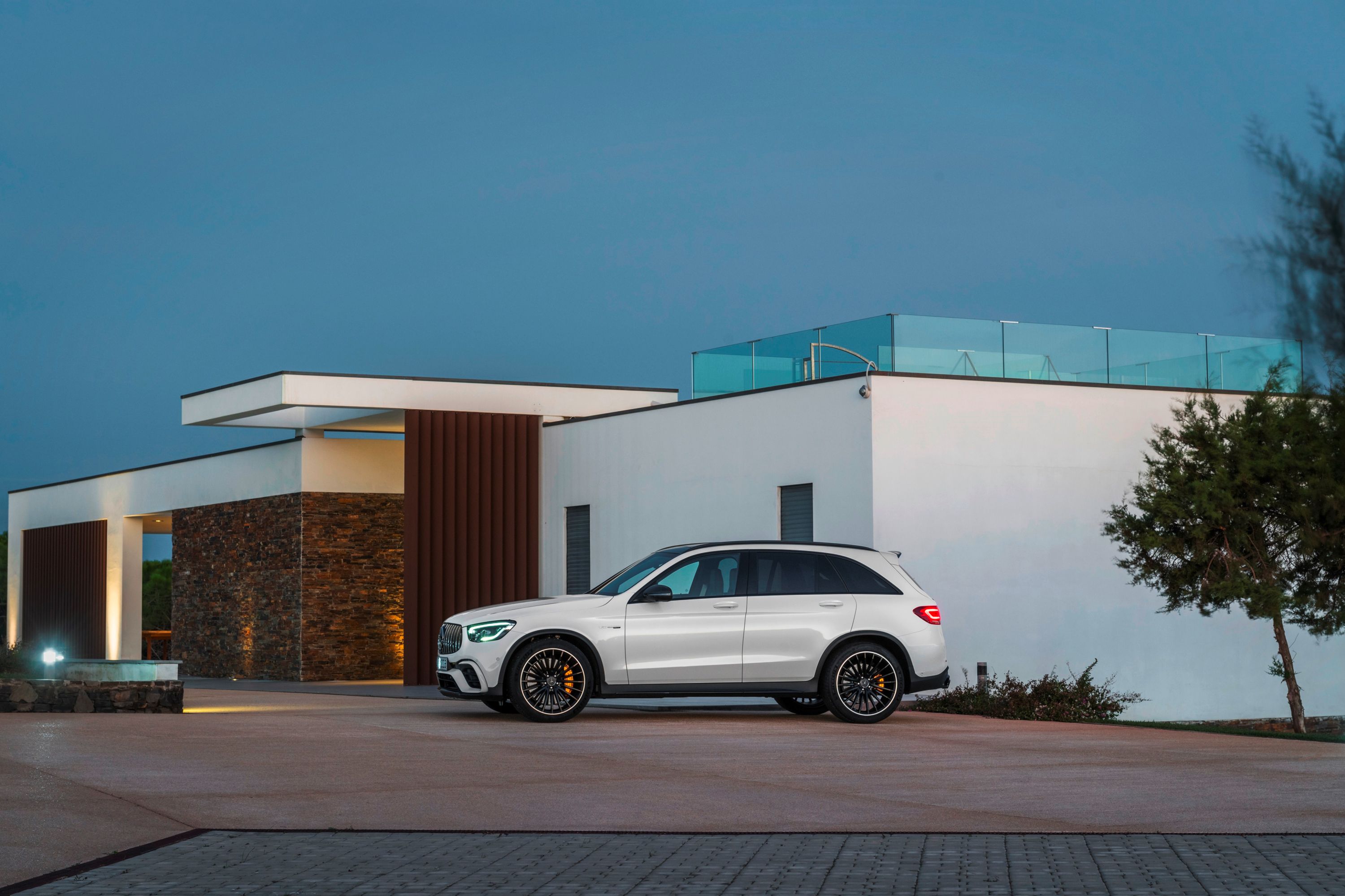 2020 Mercedes-AMG GLC 63 SUV Exterior Photos