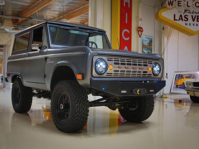 Jay Leno Gets Behind the Wheel of a Bronco