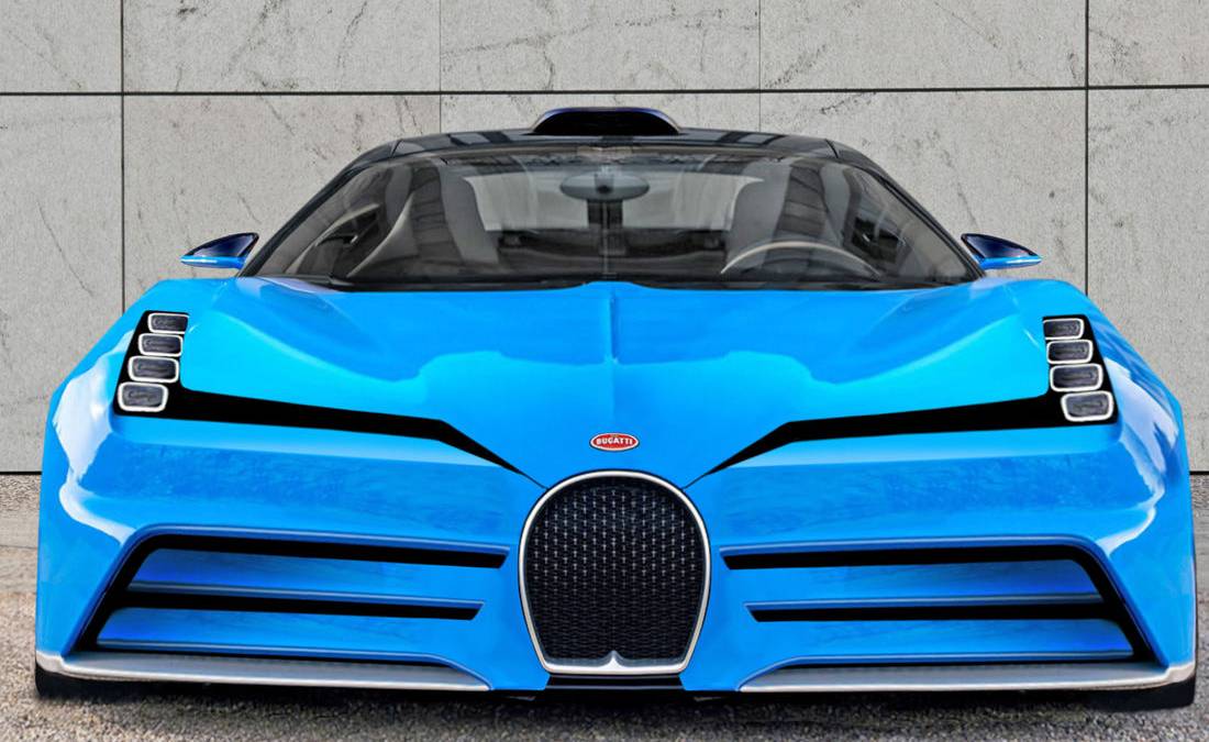 Is This Bugatti's New Hypercar Hiding Under A Sheet?