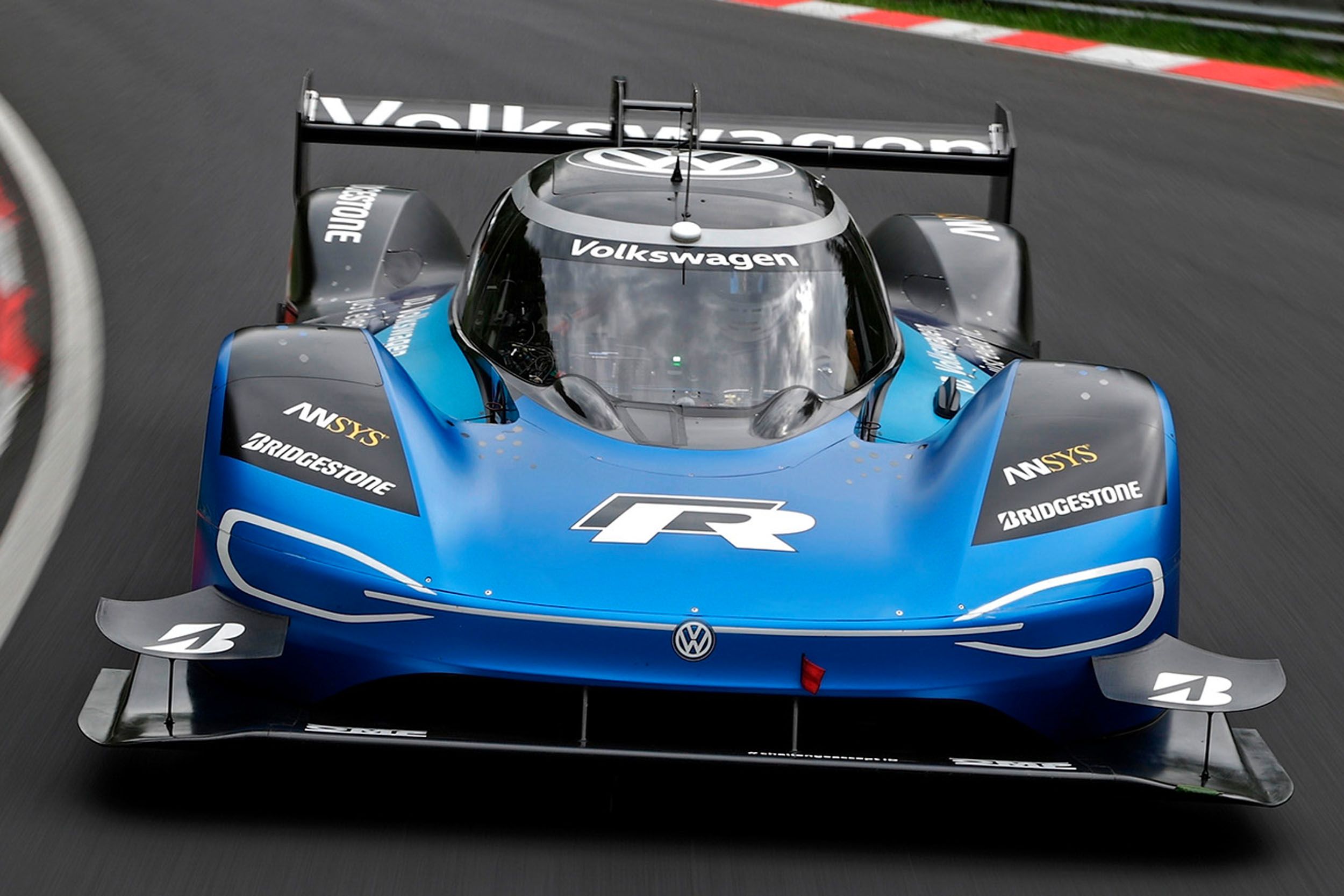 Watch VW's Record-Smasher Meet Its Most Unlikely Match