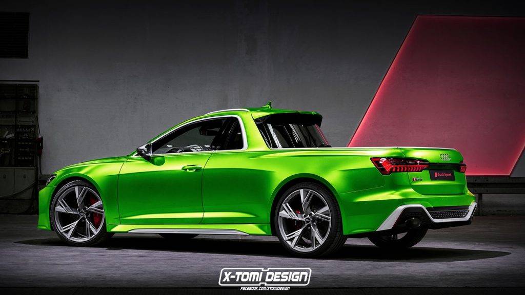 Audi RS6 Pick Up Truck Is Complete Madness