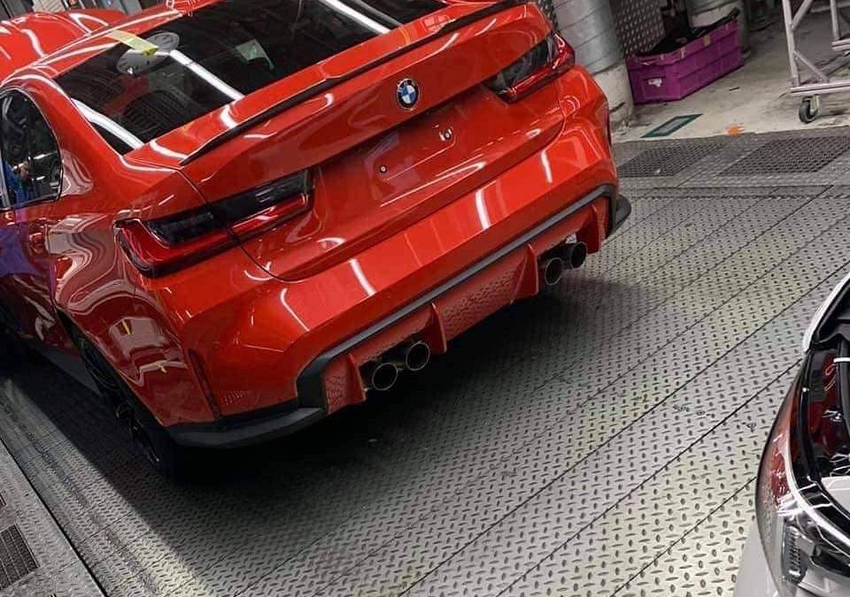 LEAKED: Check Out The Rear Of New BMW M3