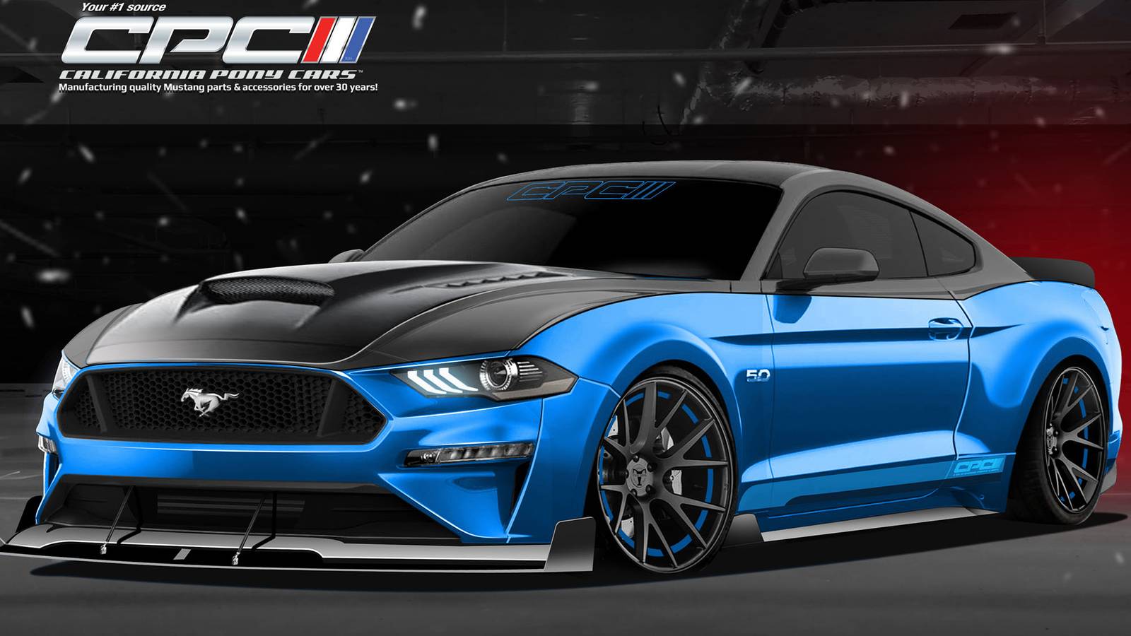 Ford Reveals Custom F-150 & Mustangs For SEMA