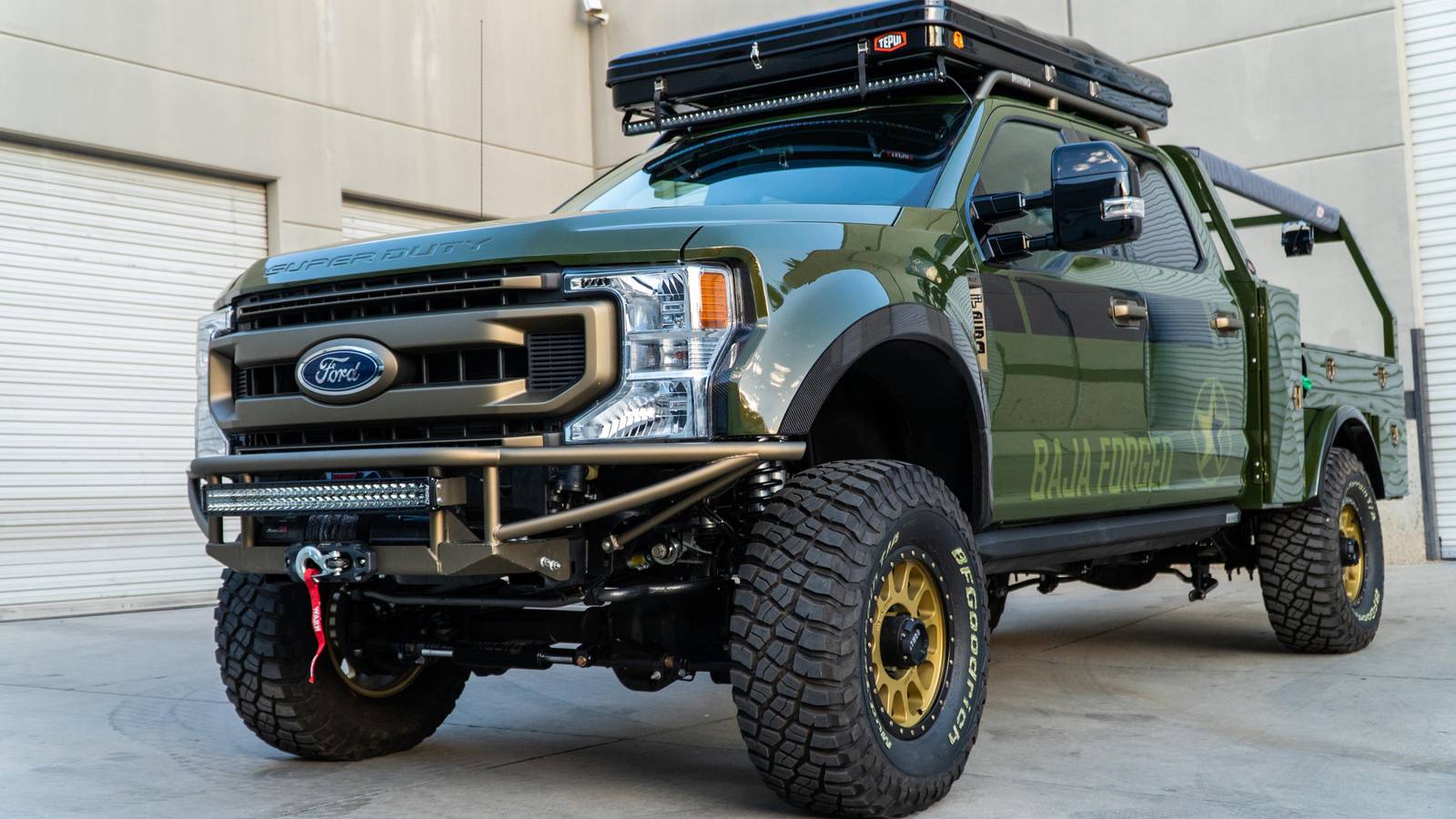 Stare In Awe At The Baja Forged Ford F-250 Super Duty