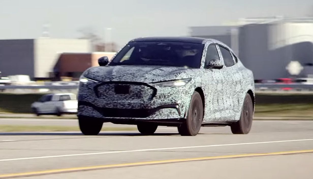 Watch Ken Block Test Drive The Ford Mustang Mach-E