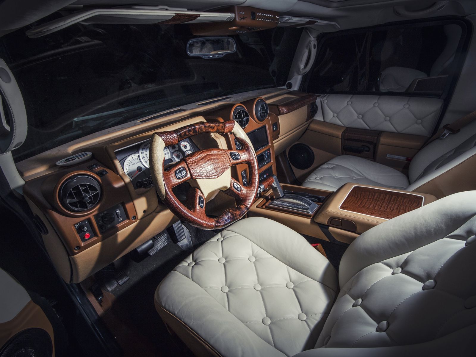 $300,000 Dartz-Modified Hummer H2 Has A Biometric Gun Safe