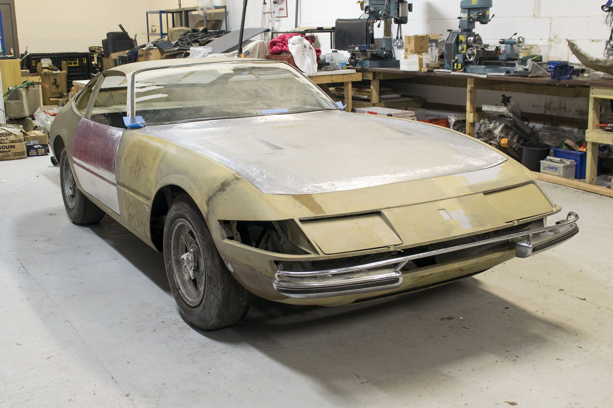 Restoring This Classic Ferrari Daytona Would Be Our Dream Project