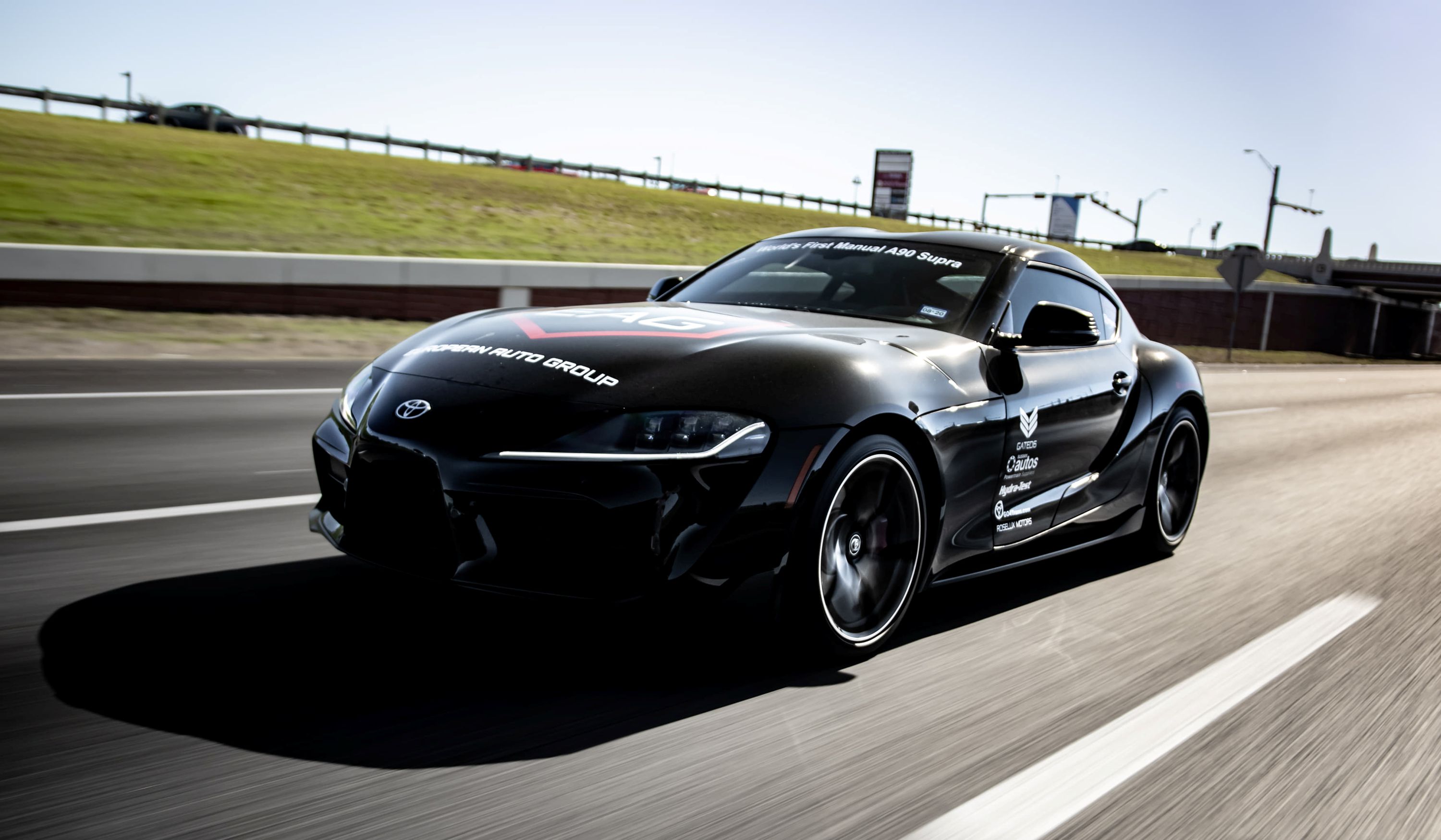 Driving The World's First Manual Toyota Supra