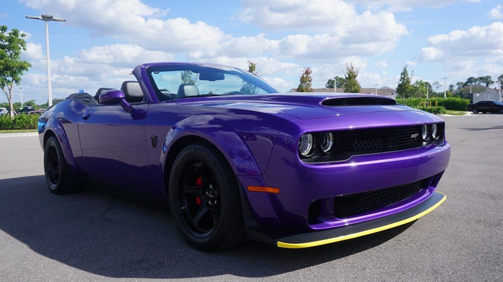 Purple Dodge Demon Convertible Is The Real Deal