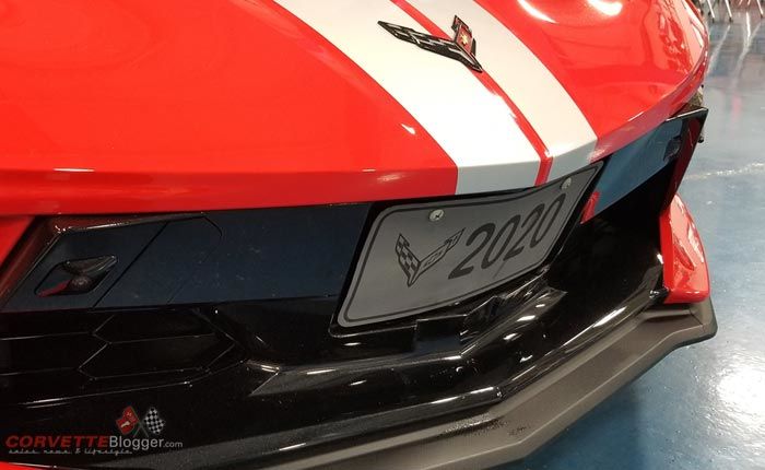 C8 Corvette Has Sleek Answer To License Plate Installation