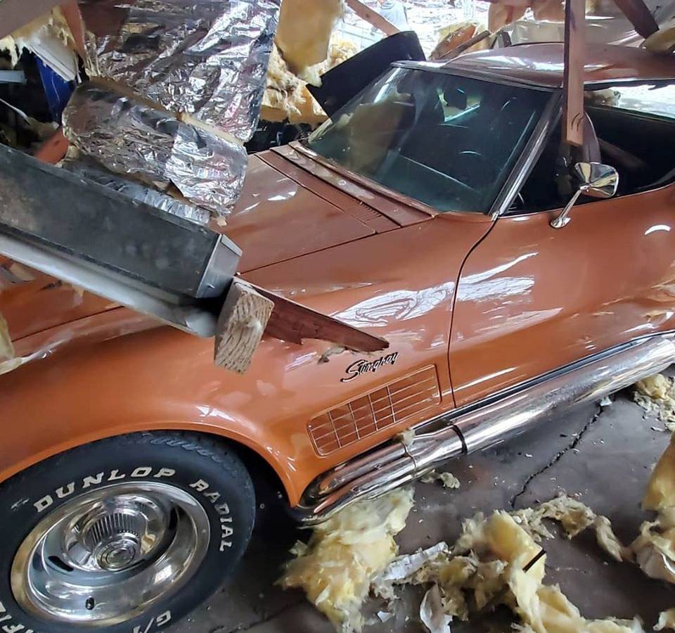 Check Out The Aftermath Of $1 Million Worth Of Damaged Corvettes