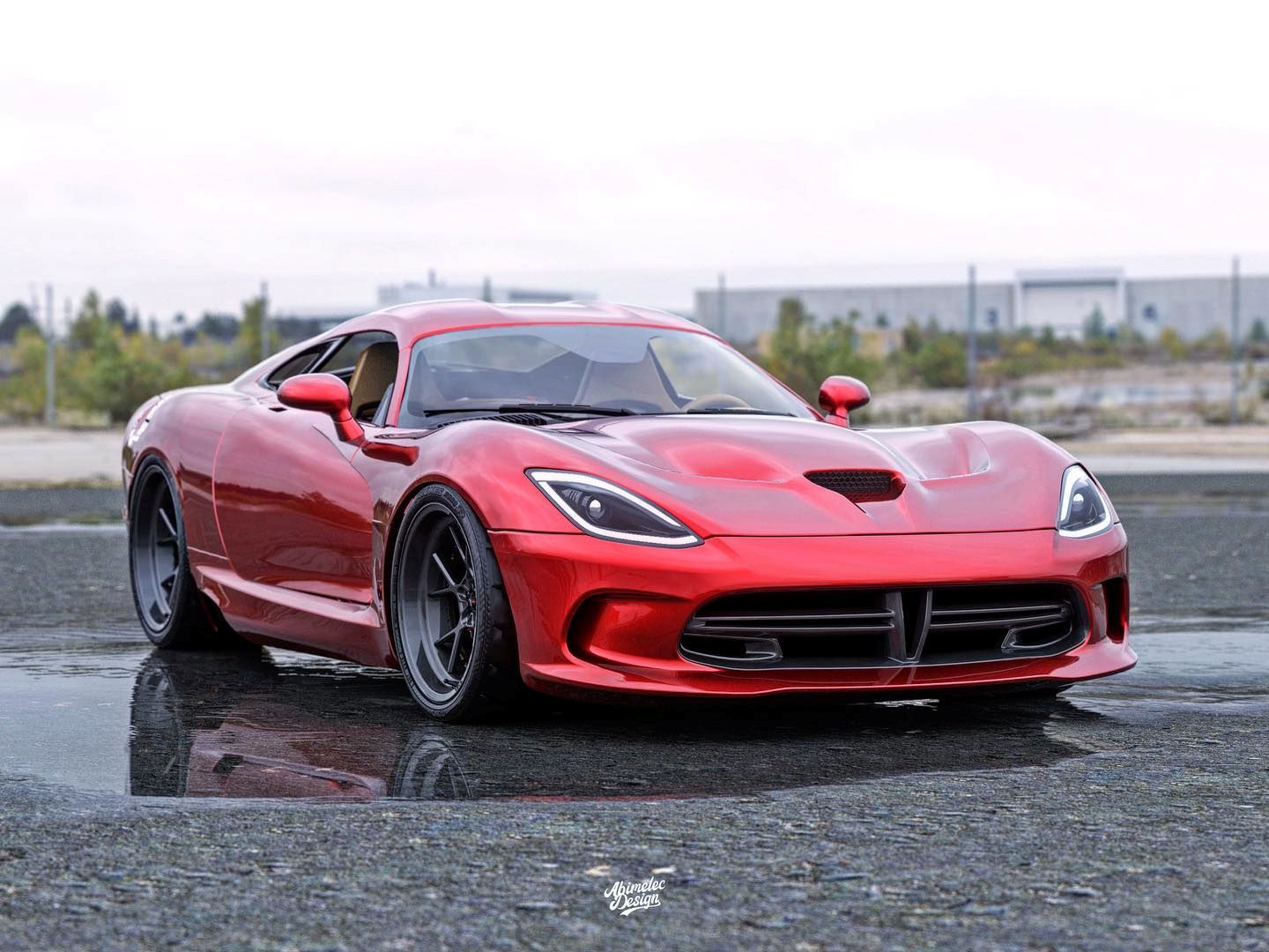 Mid-Engined Dodge Viper Is The Corvette Fighter We Want