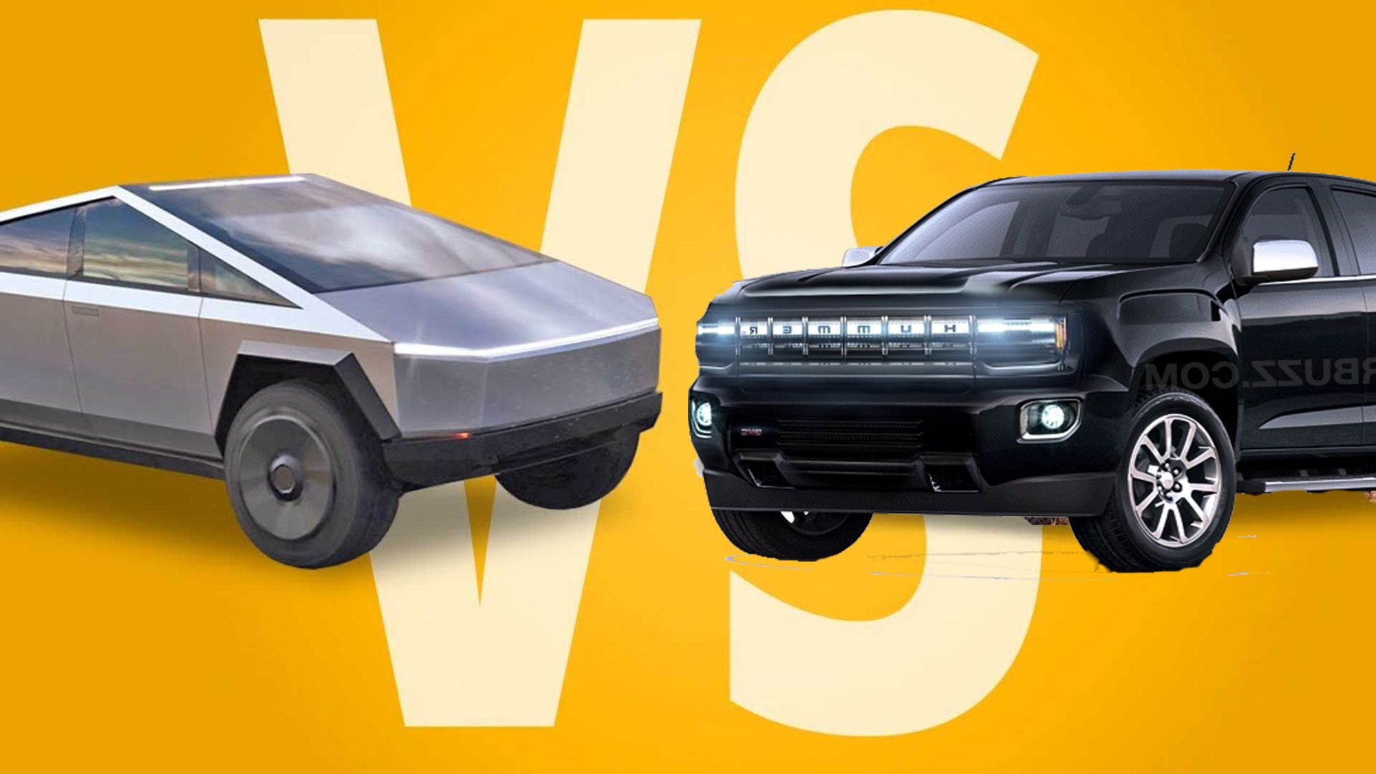GMC Hummer Vs. Tesla Cybertruck: The Battle Of Electric Pickups