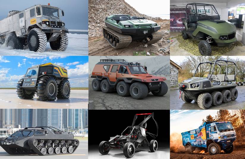 off road vehicles ranked