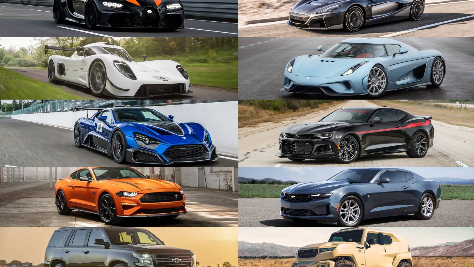 Incredible 1,000+ Horsepower Cars You Can Buy Today
