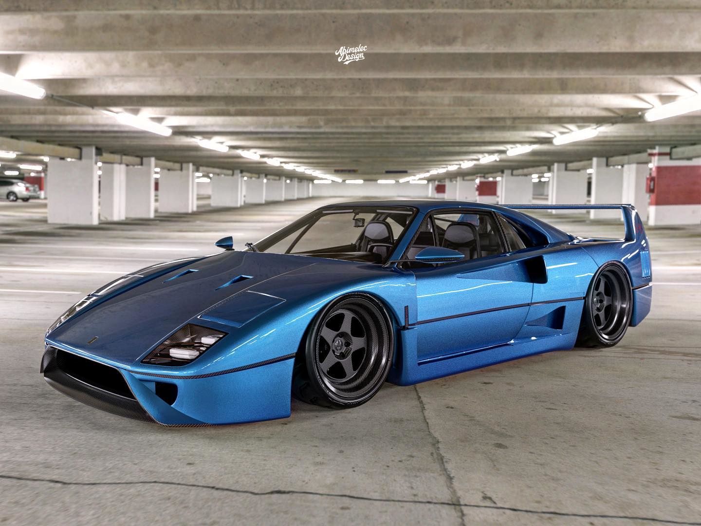 The Ferrari F40 And Ford GT Have Given Birth