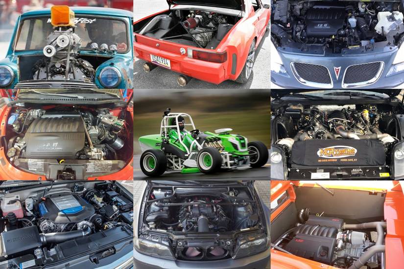 Crazy And Unusual LS-Swapped Cars