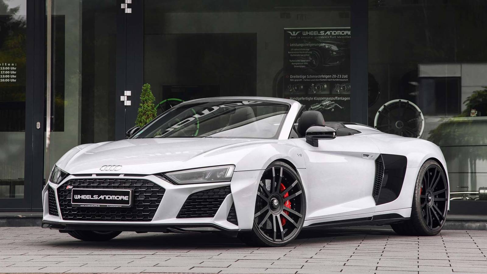 This Audi R8 V10 Spyder Has Almost Double The Horsepower