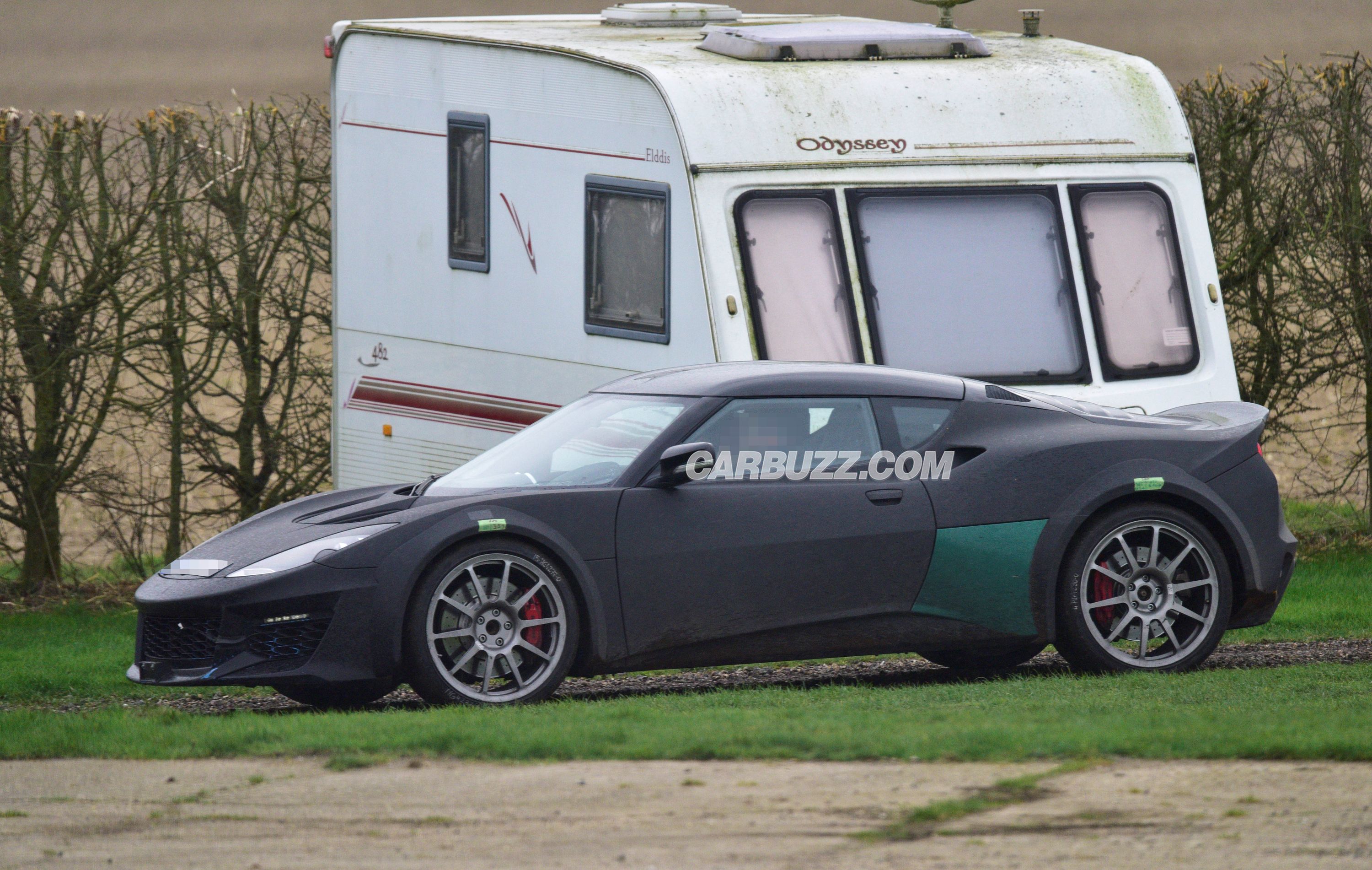 Lotus Esprit FINALLY Spotted Out Testing