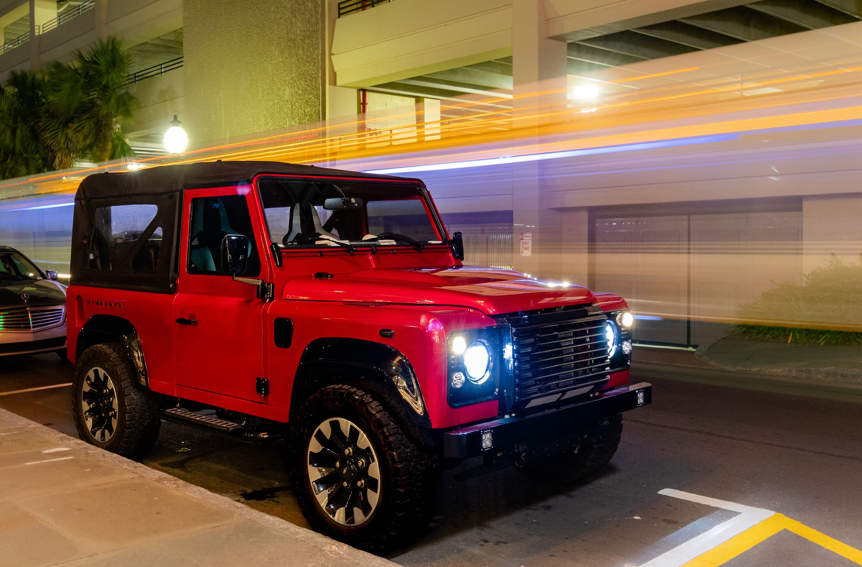 Custom Land Rover Defender Packs 525-HP Corvette Engine