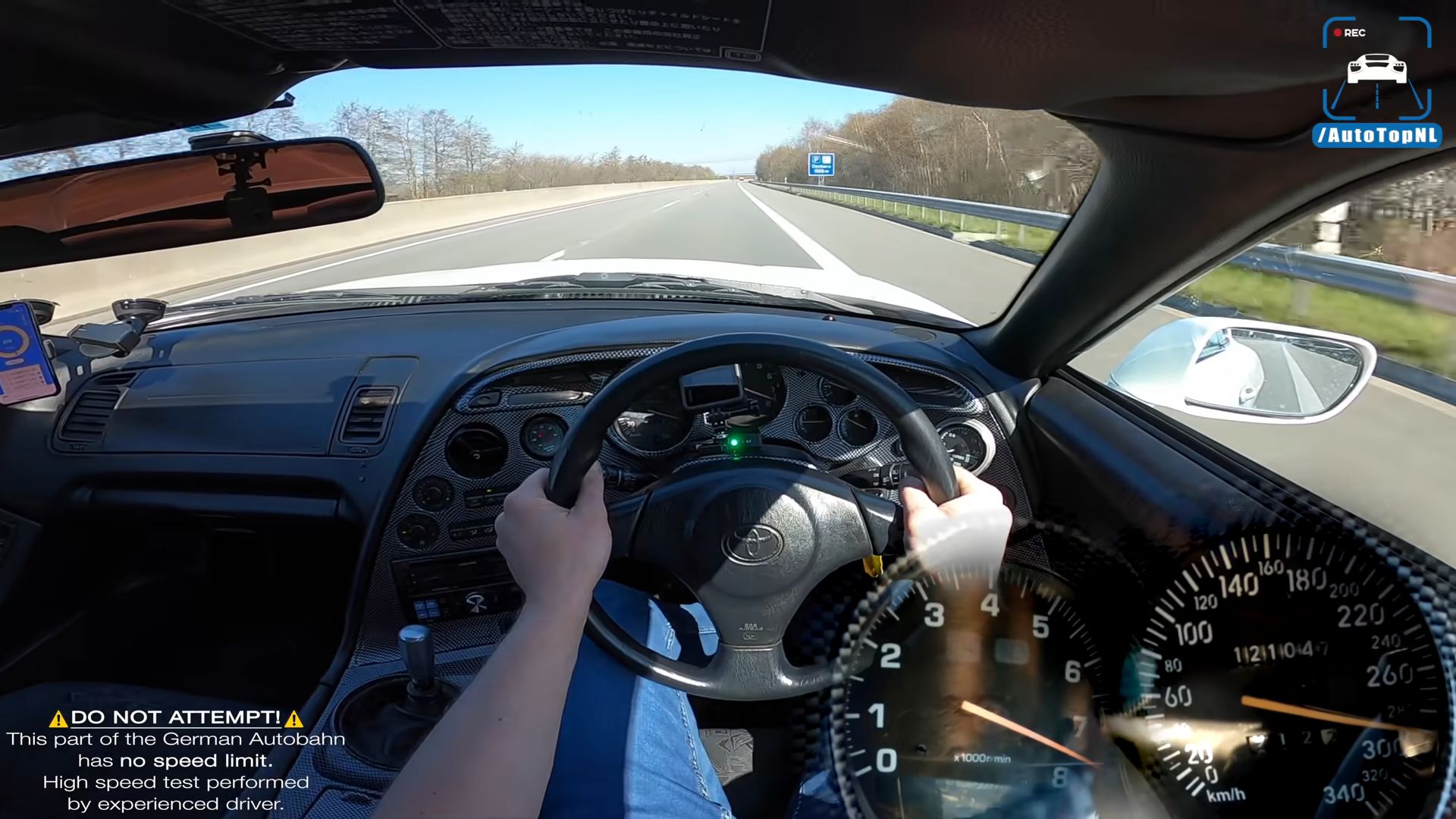 Watch A 1,239-HP Toyota Supra Hit 185 MPH