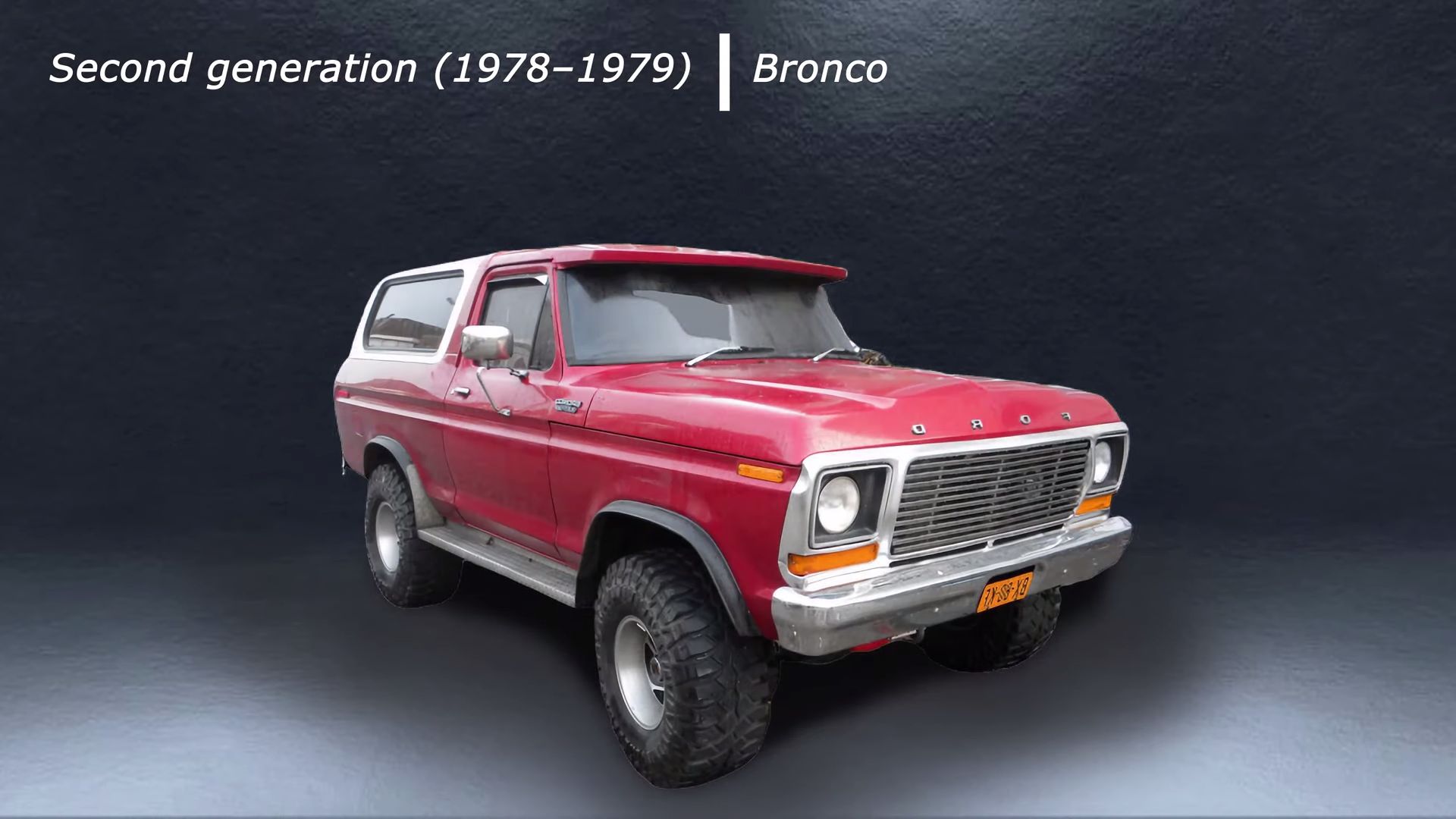 Watch The Ford Bronco Evolve Over Five Generations