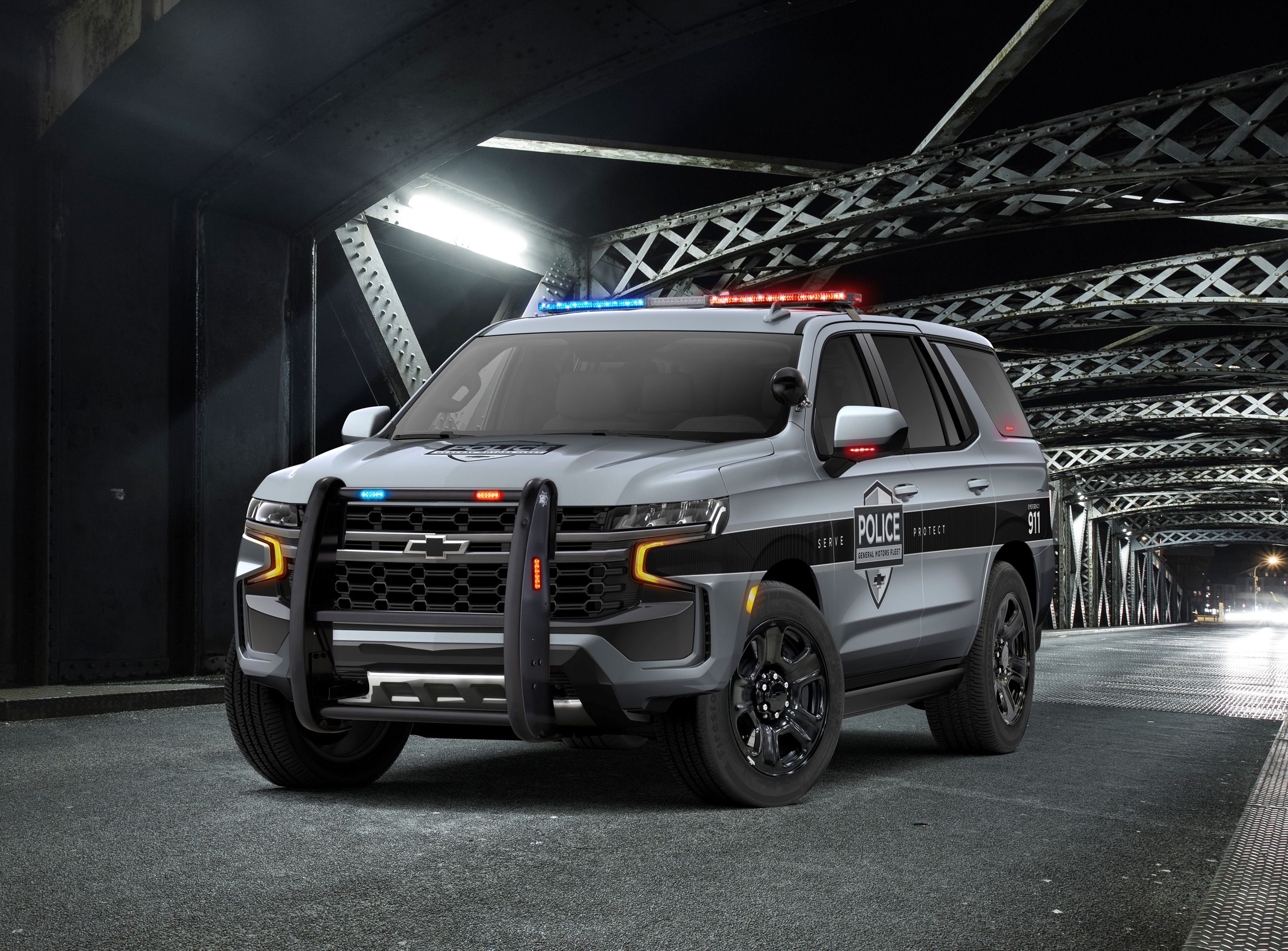 The 2021 Chevrolet Tahoe Looks Awesome As A Police Interceptor
