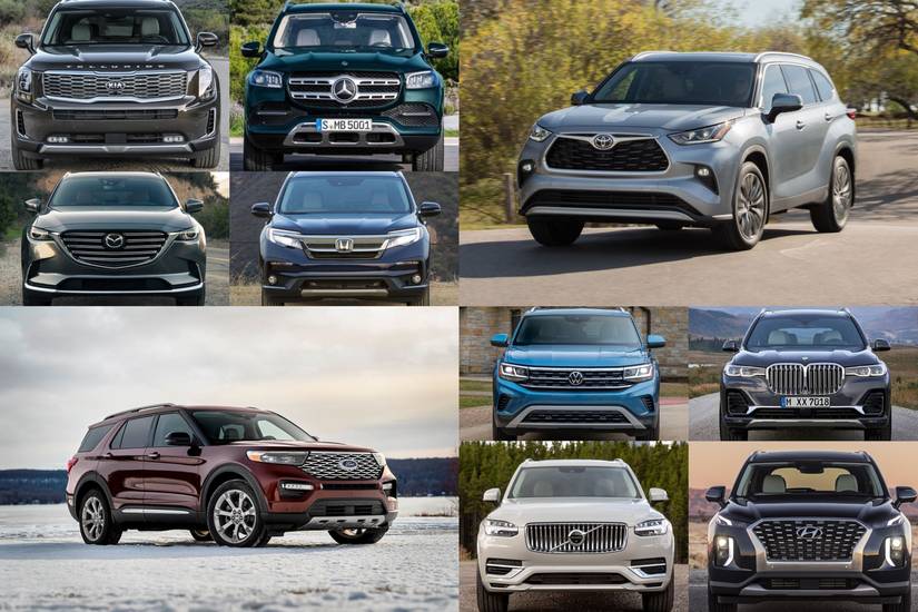Best Three-Row Crossovers For 2020