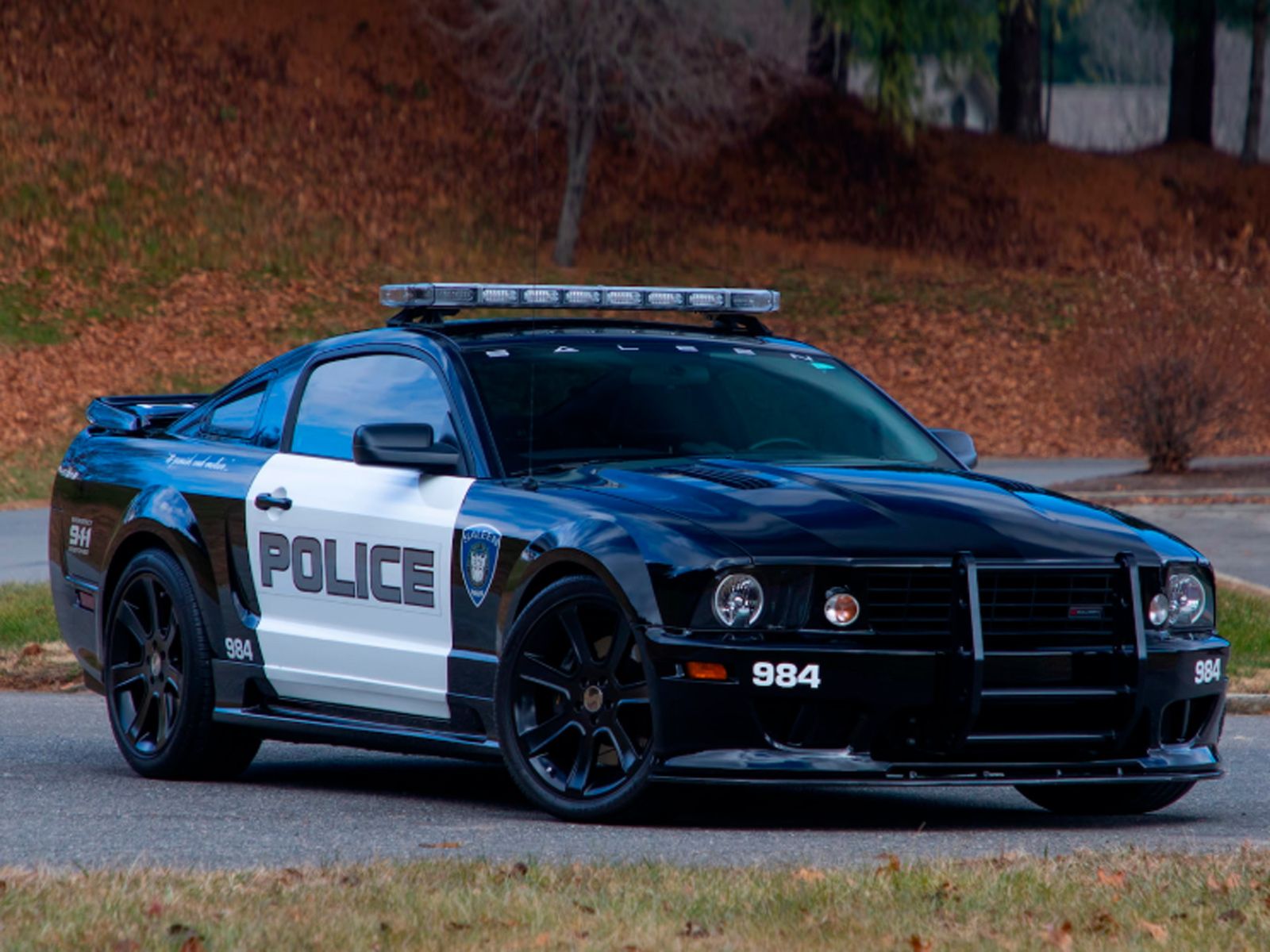 Ford Mustang Saleen Is The Coolest Fake Cop Car