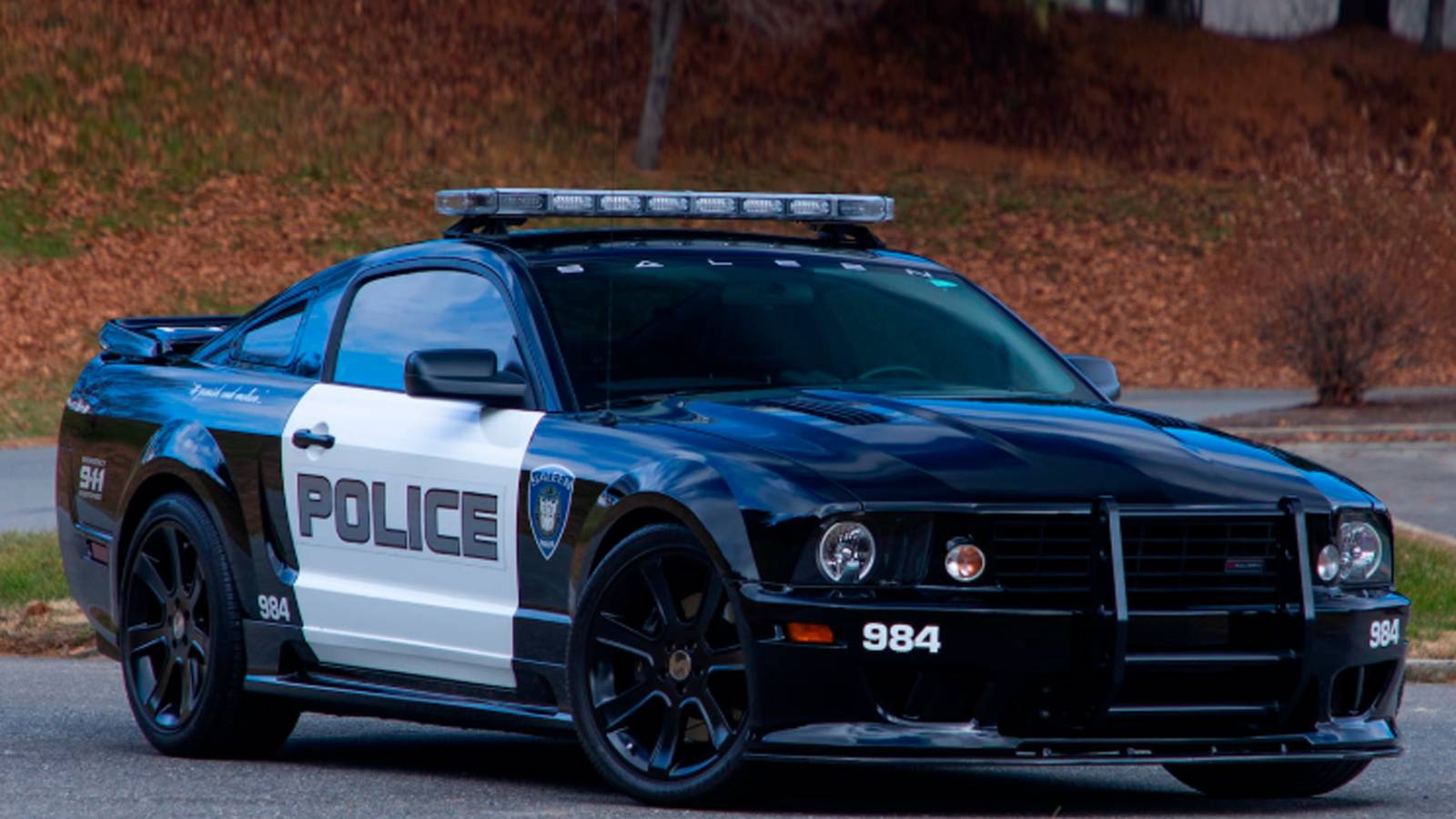 Ford Mustang Saleen Is The Coolest Fake Cop Car