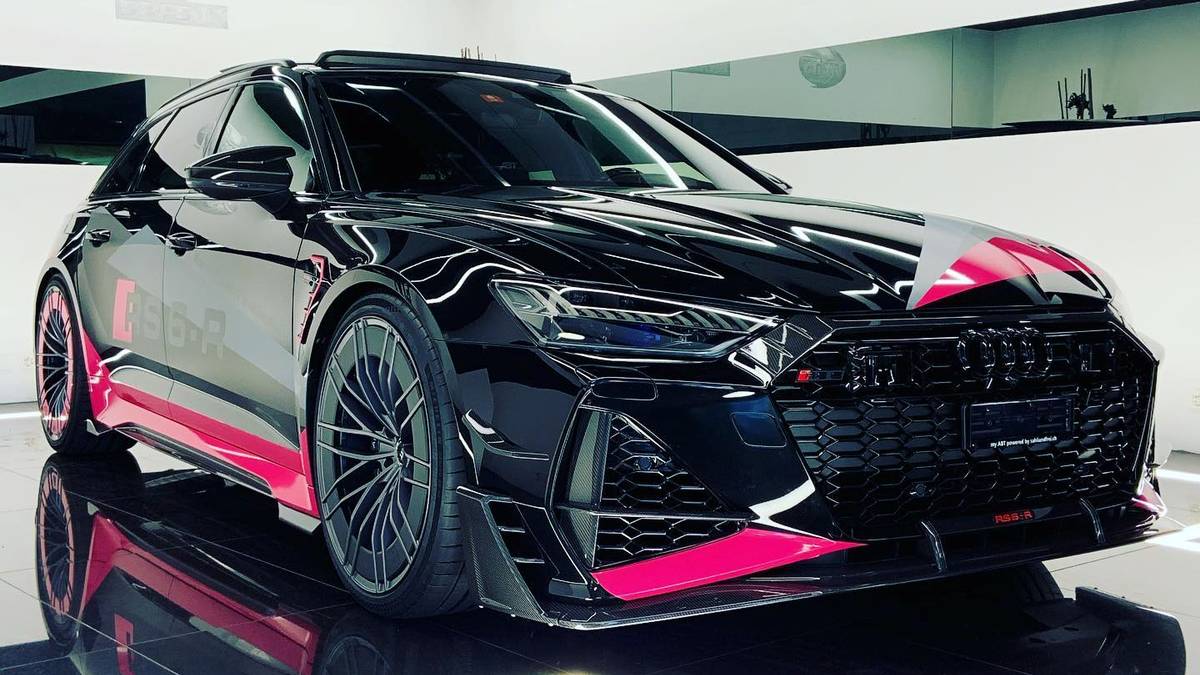 740-HP Audi RS6-R Gets A Funky New Design