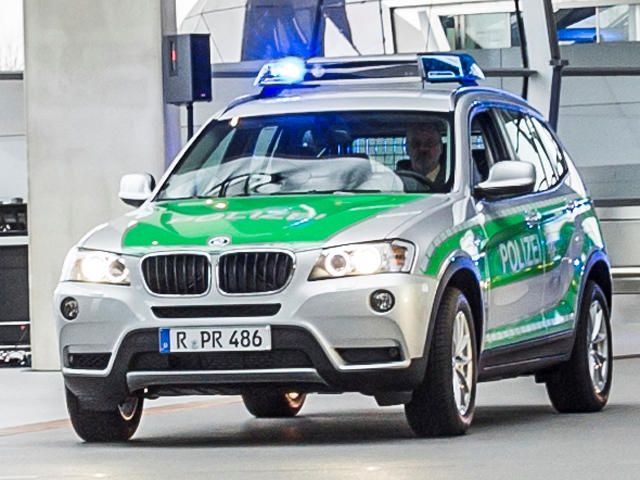German Police Cars Bmw