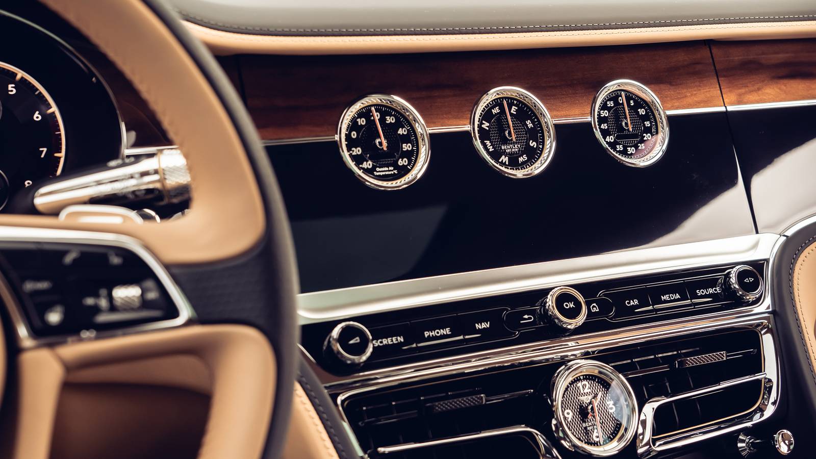 Bentley Explains Its Awesome Rotating Dial Display
