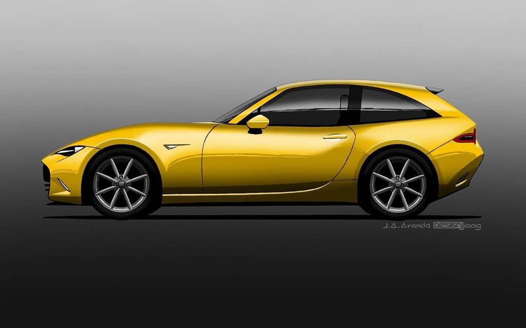 Should Mazda Build This Stylish MX-5 Shooting Brake?