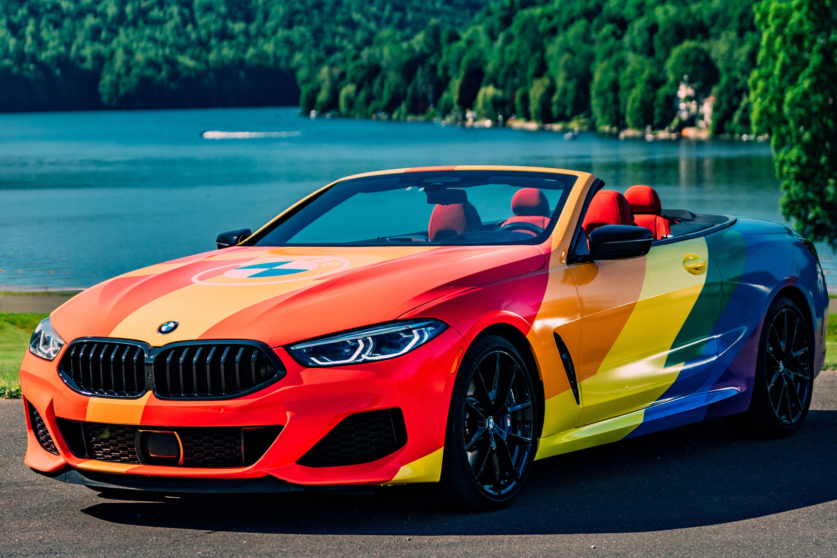 BMW 8 Series Dresses Up For Pride Month