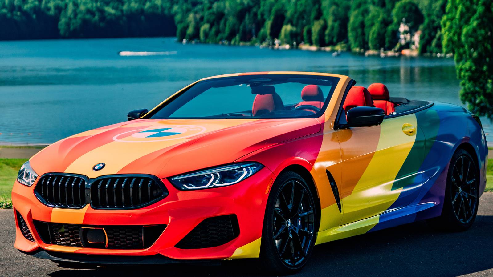 BMW 8 Series Dresses Up For Pride Month
