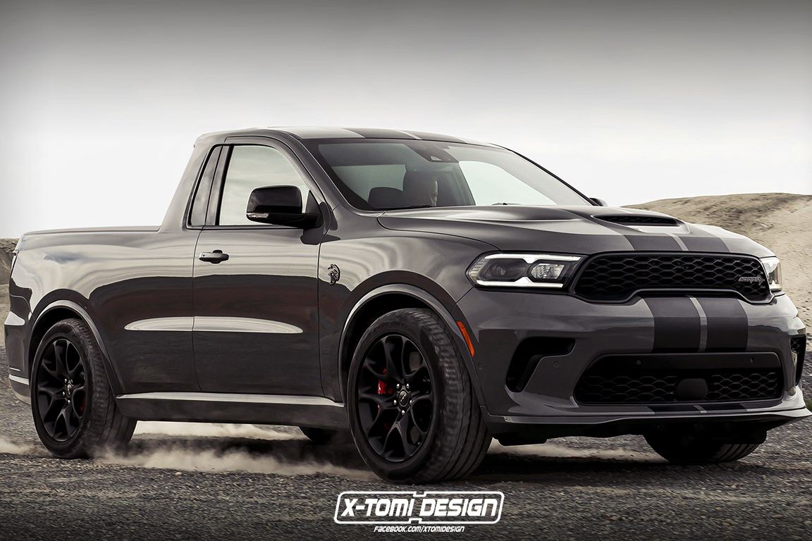 Dodge Durango SRT Hellcat Pickup Is Our Dream Truck