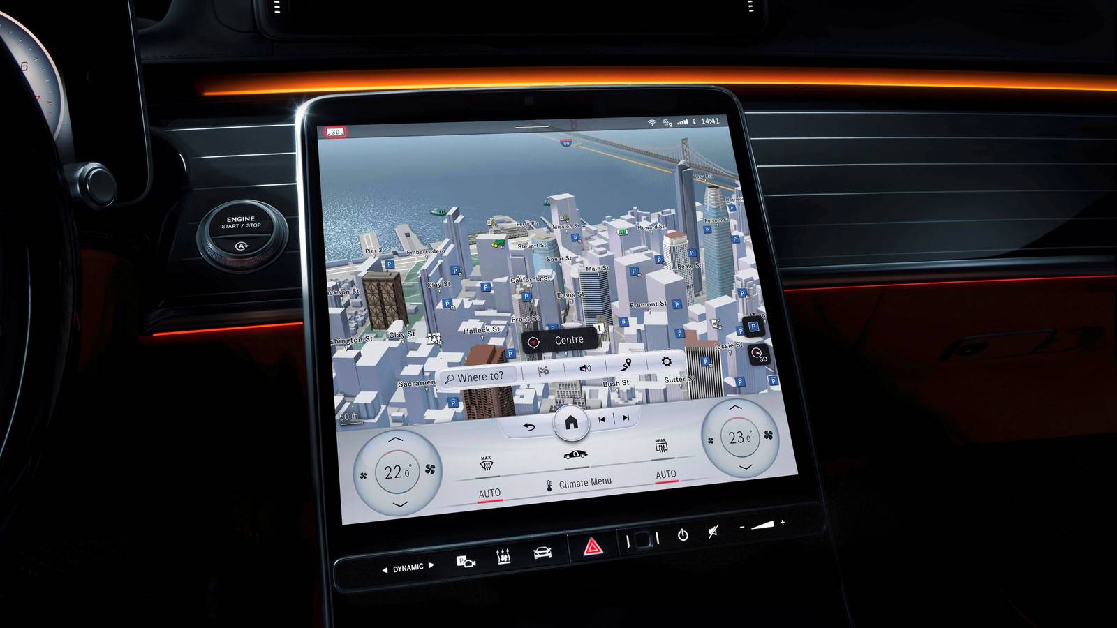 First Look At New Mercedes S-Class Incredible MBUX System