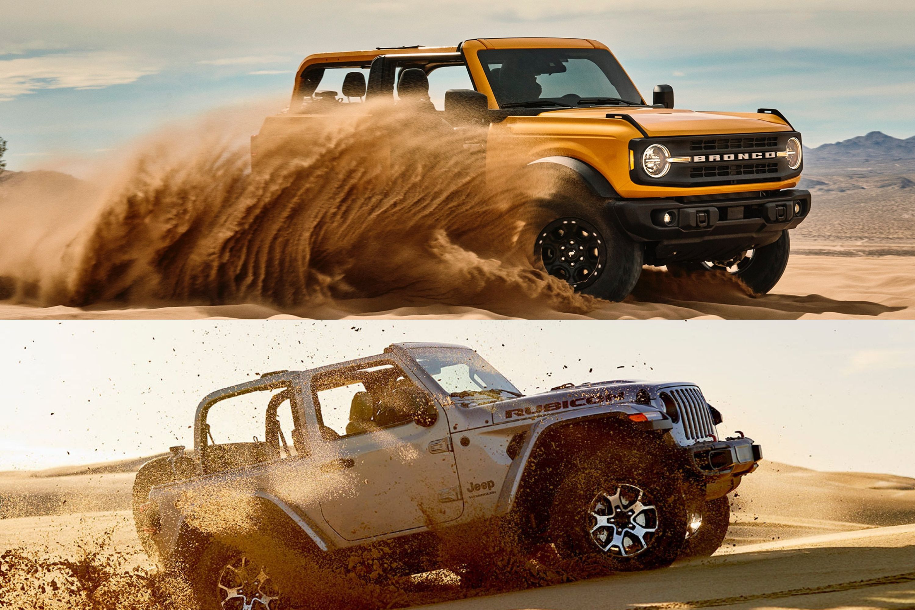 Ford Bronco Vs. Jeep Wrangler: How Do They Compare?