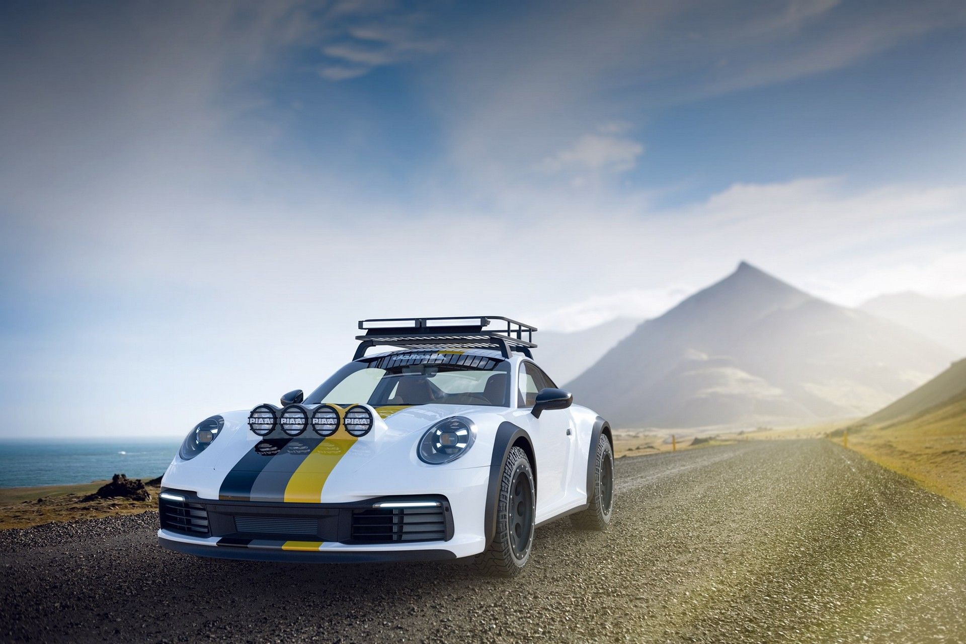 2021 Porsche 911 Transformed Into Hardcore Rally Car