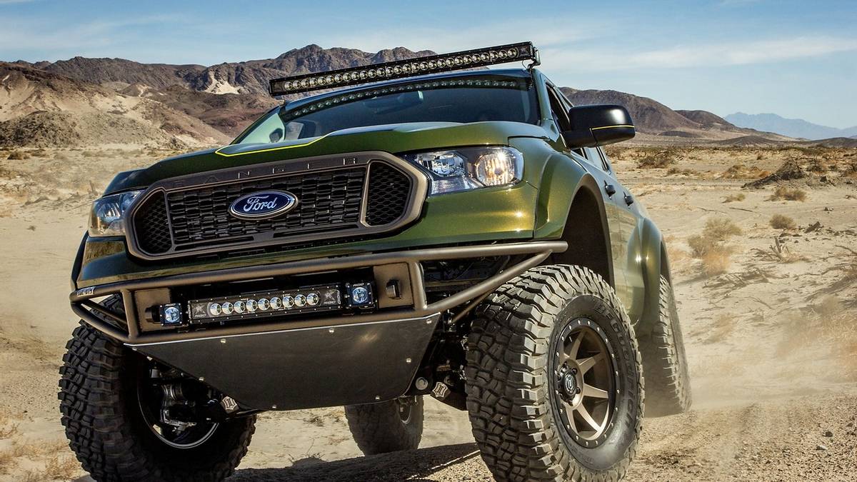 Ford Ranger Upgraded With Rugged Off-Road Kit