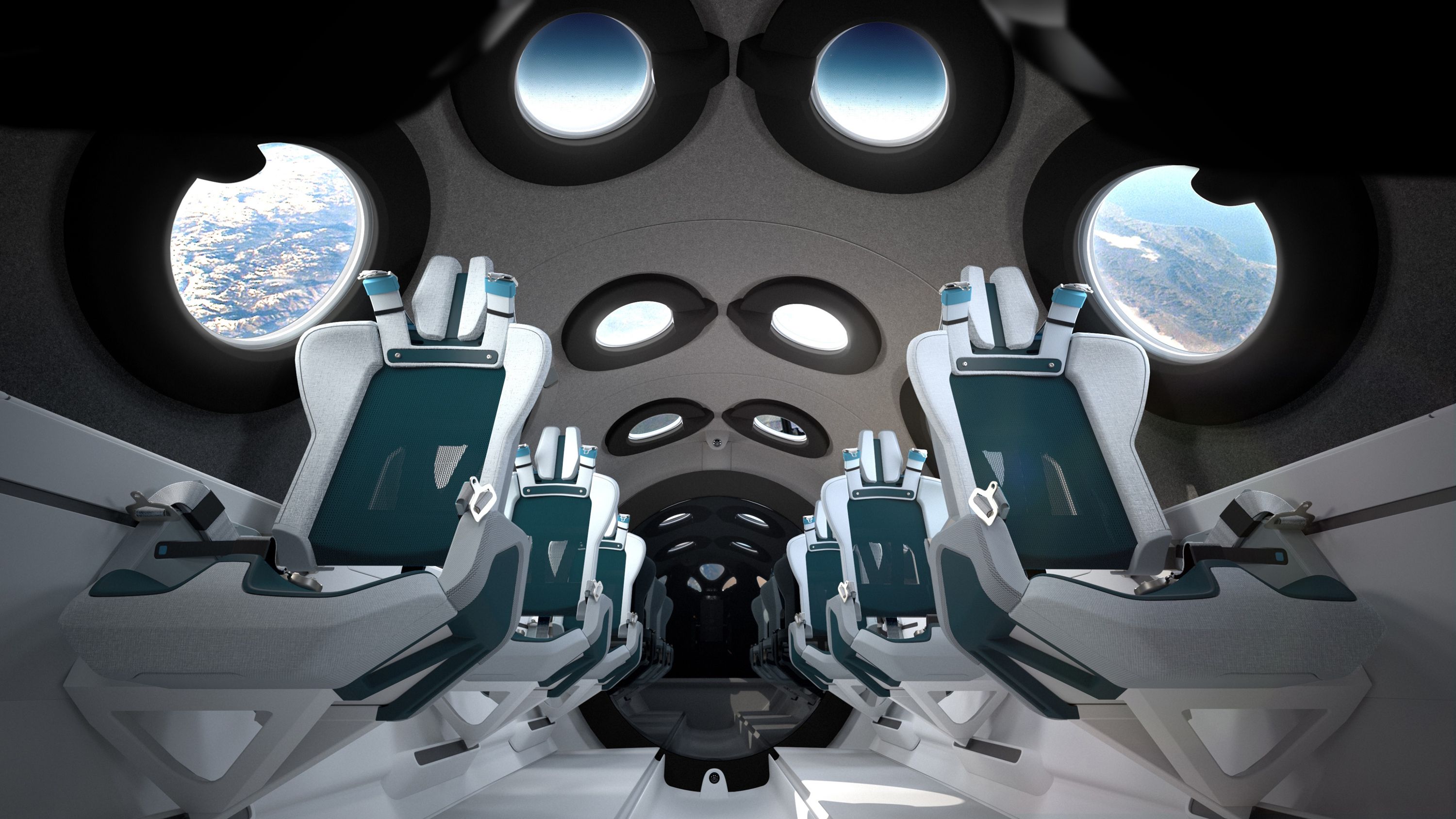 Virgin Galactic Reveals Interior Of Revolutionary Space Plane