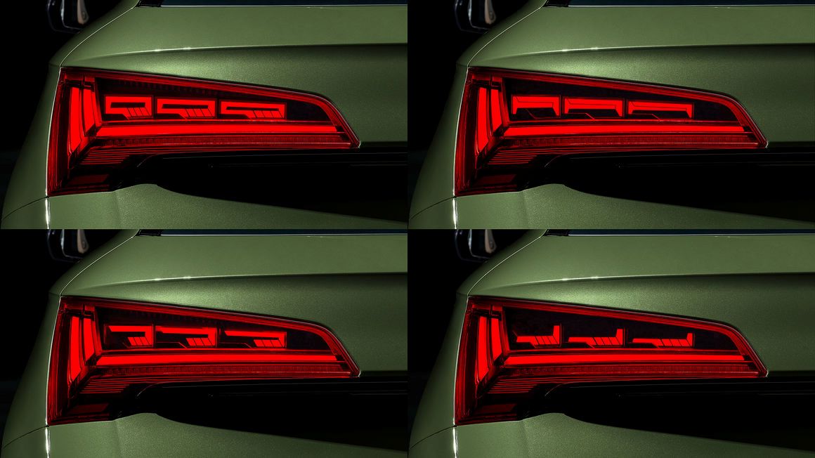 Audi's New OLED Rear Lights Are Totally Customizable