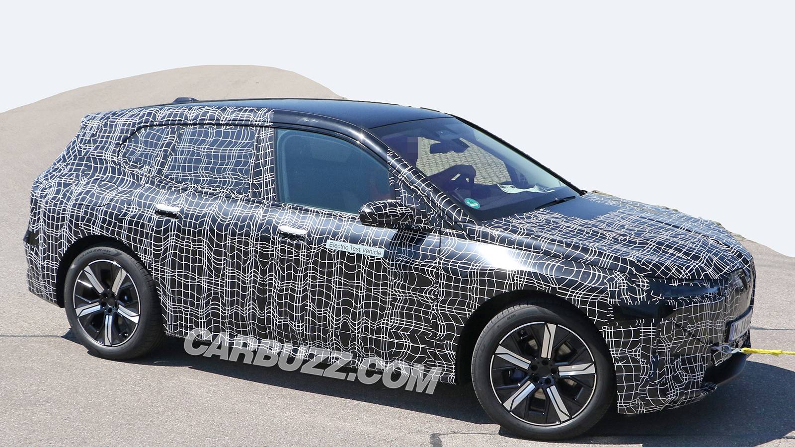 BMW iX5 Looks Ready To Fight The Tesla Model X