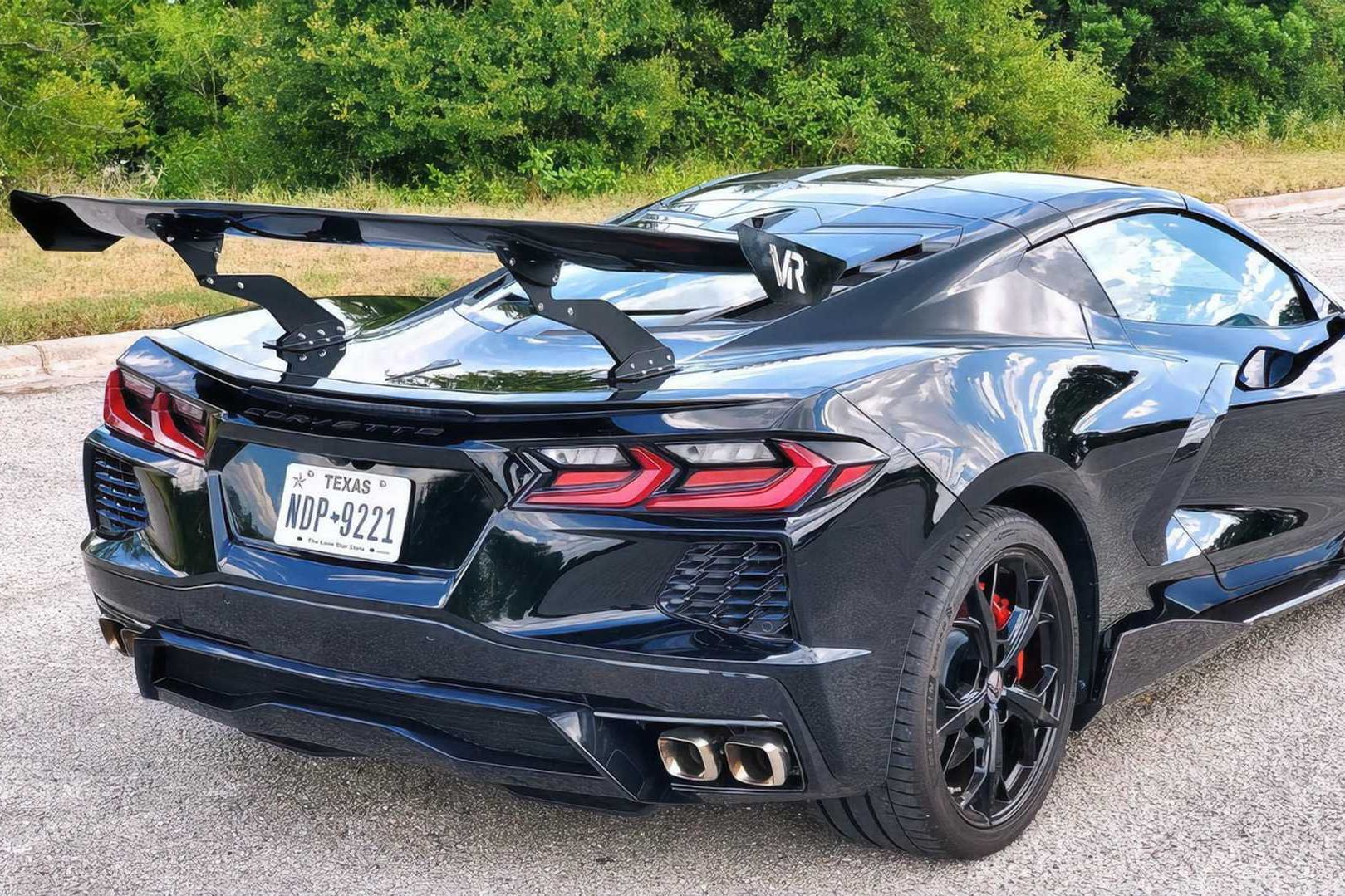 Carbon-Fiber High Wing Now Available For C8 Corvette
