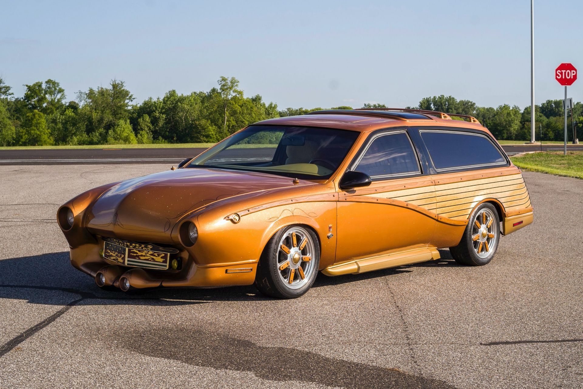 The Creator Of The Batmobile Built This Custom Woodie Hot Rod