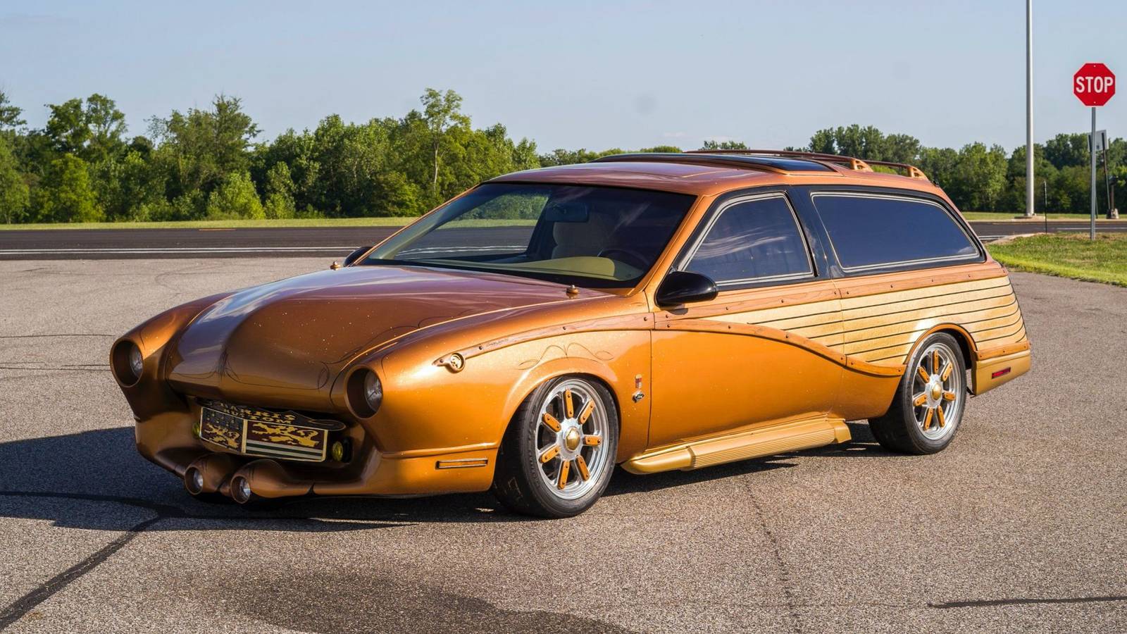 The Creator Of The Batmobile Built This Custom Woodie Hot Rod